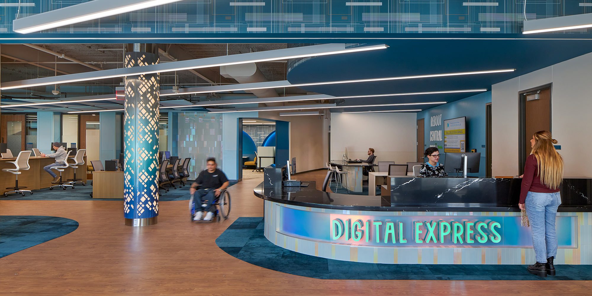 Metropolitan Community College Digital Express - Holland Basham Architects