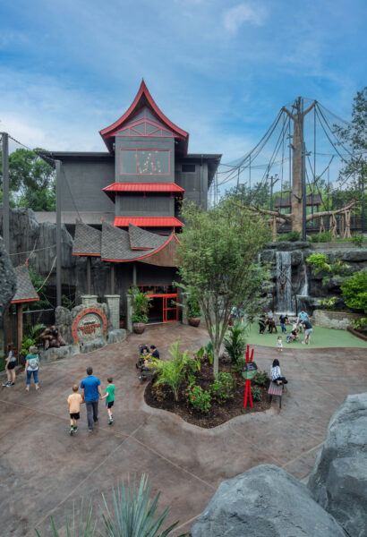 Omaha Henry Doorly Zoo Hubbard Orangutan Forest - Holland Basham Architects