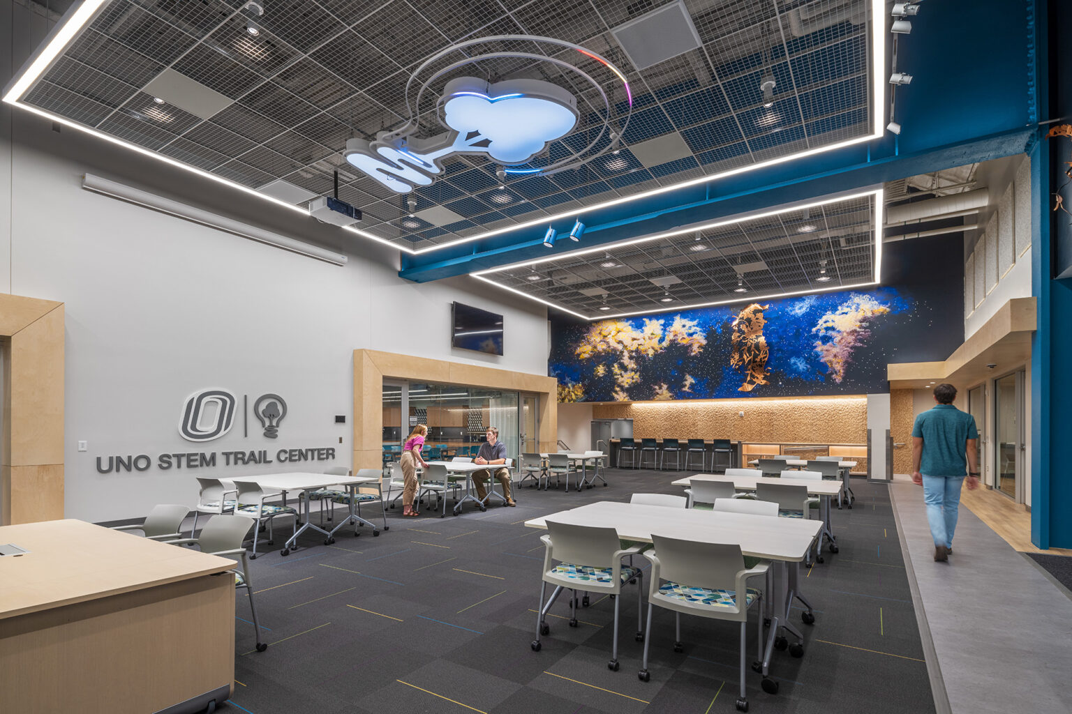 University of Nebraska Omaha STEM TRAIL Center - Holland Basham Architects