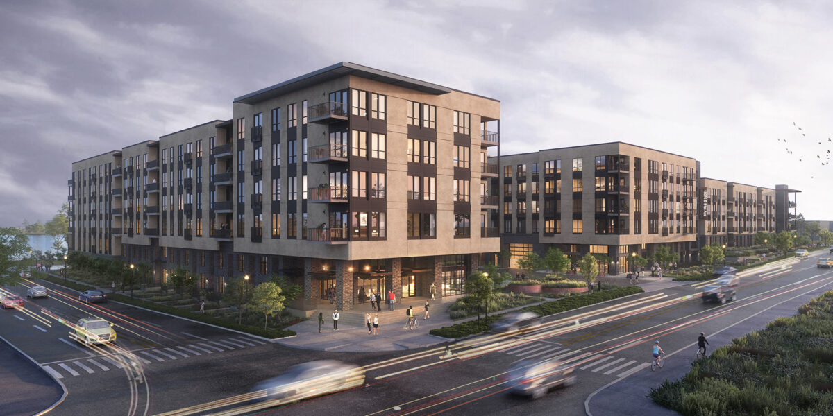 Peña Station 61st & Tower Multifamily Housing - Holland Basham Architects