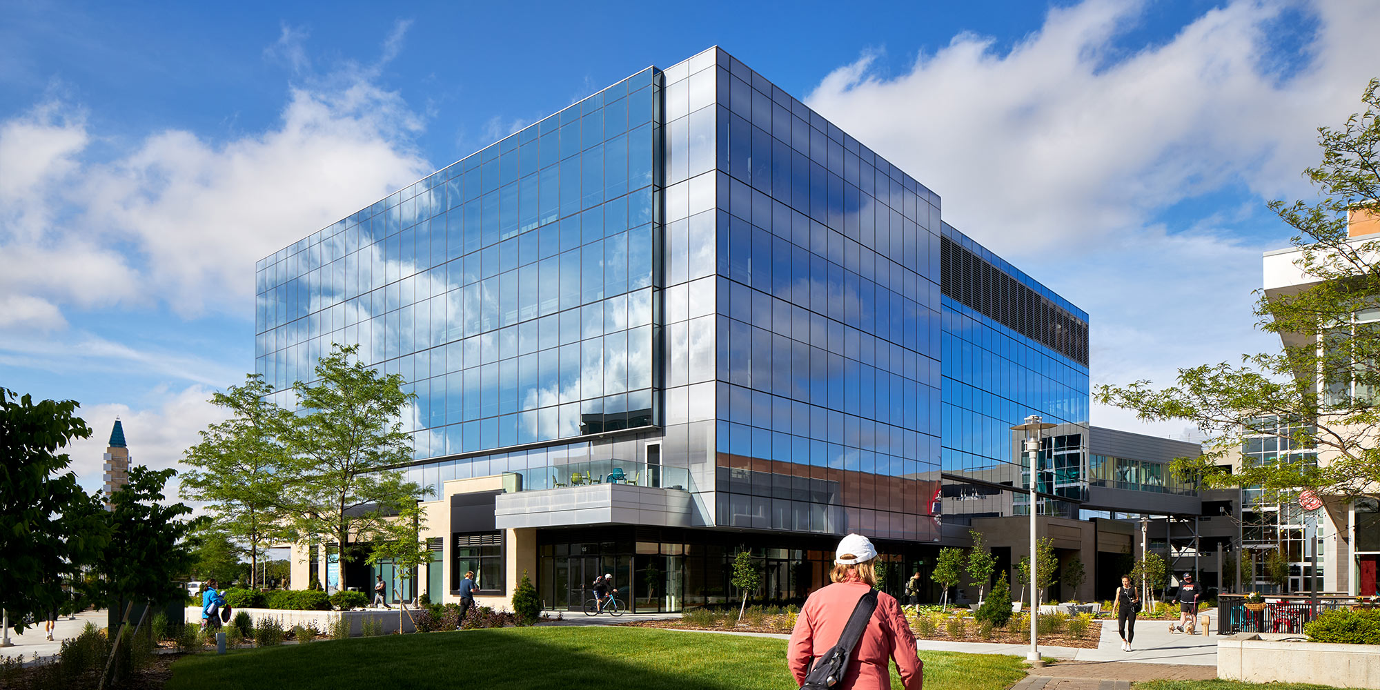 Right at Home Mixed-Use Office Building - Holland Basham Architects